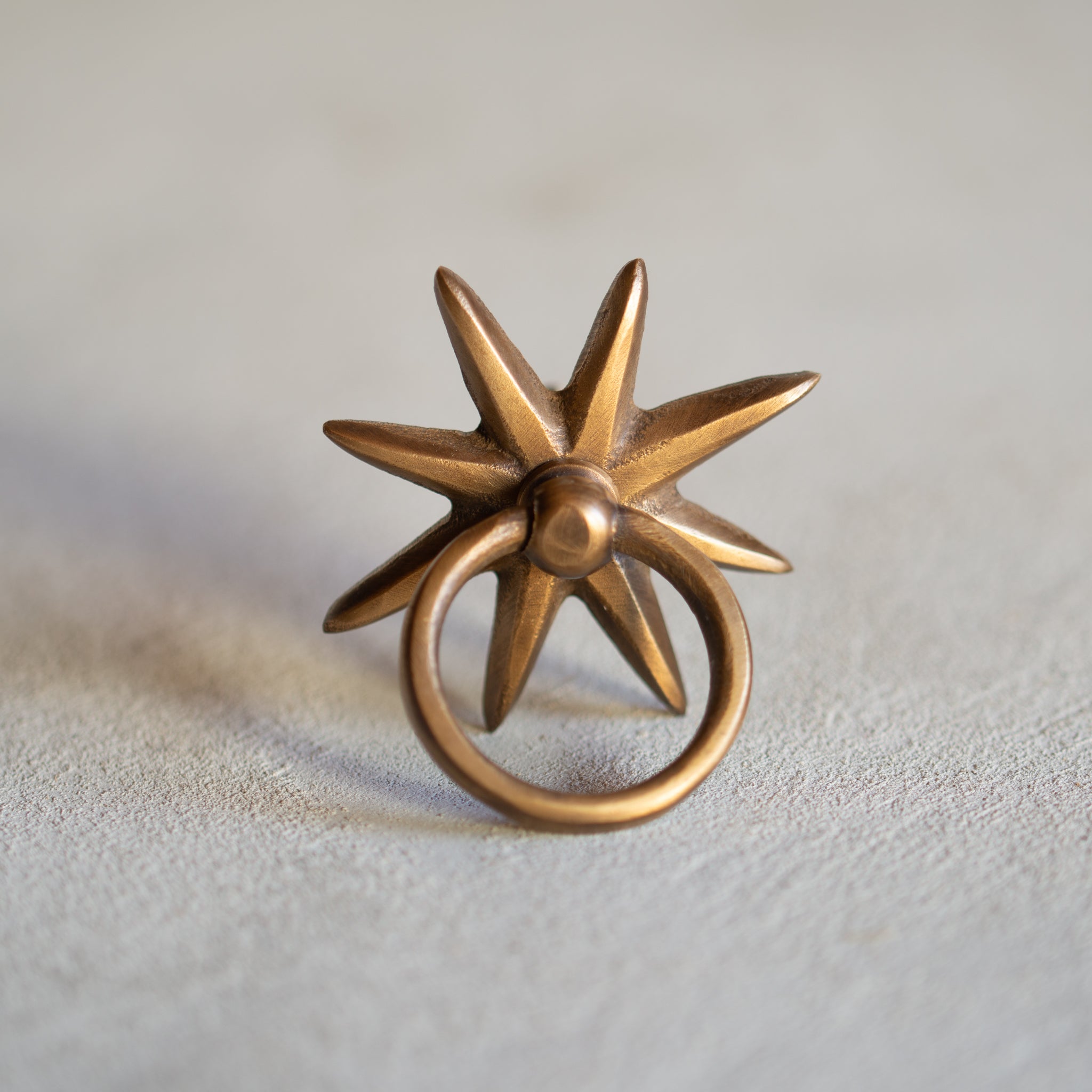Brass Drawer Pull | Star – Folklore Store