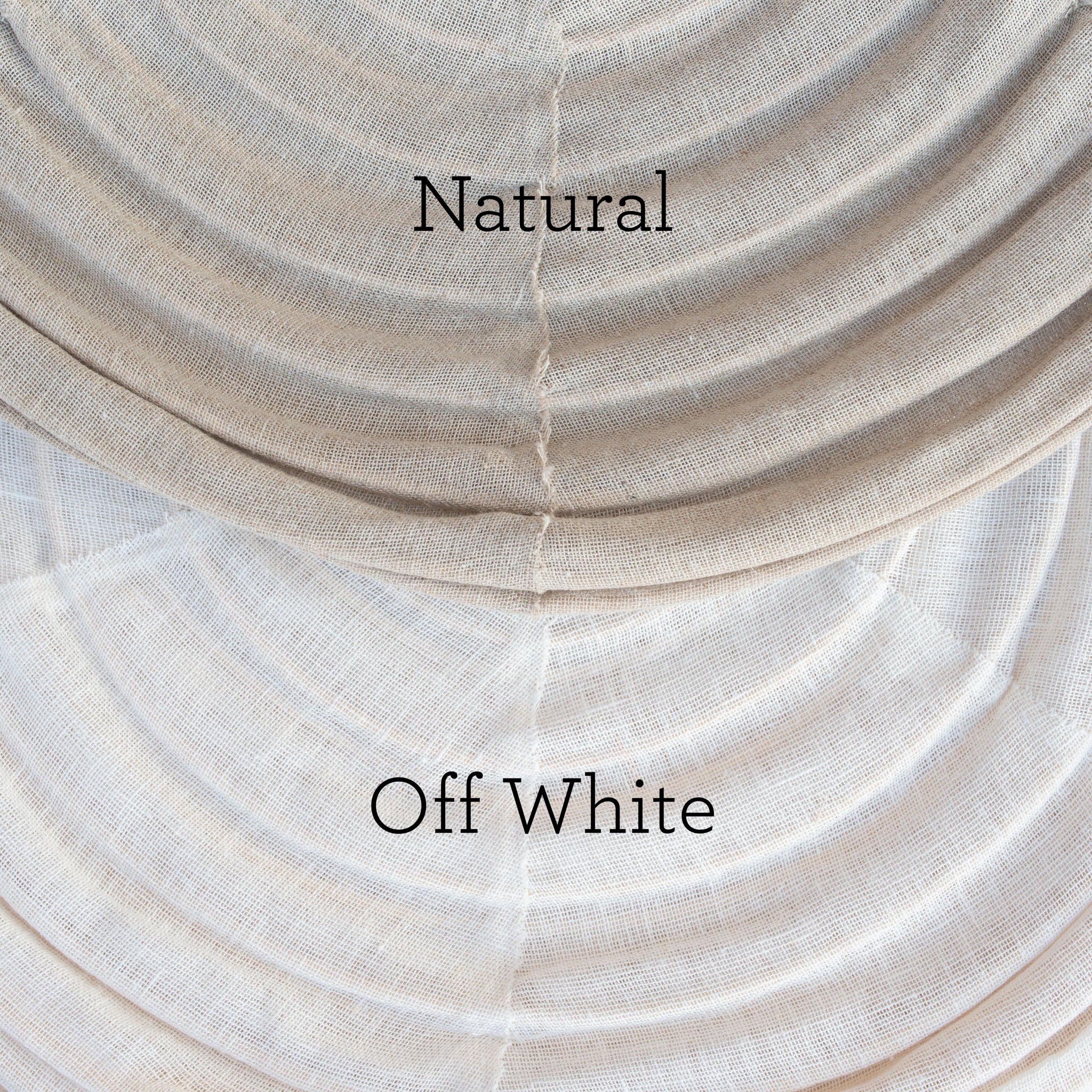 Linen Light Shade | Lanterna - 30cm | Natural