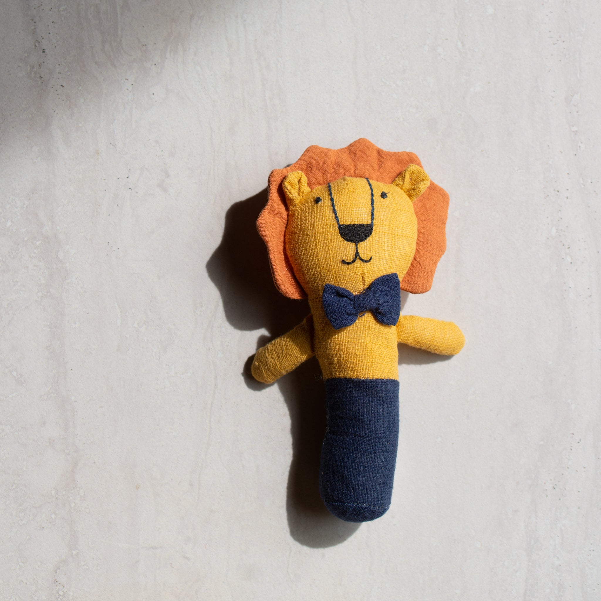 Soft Toy Rattle Logan Lion | Folklore For Kids