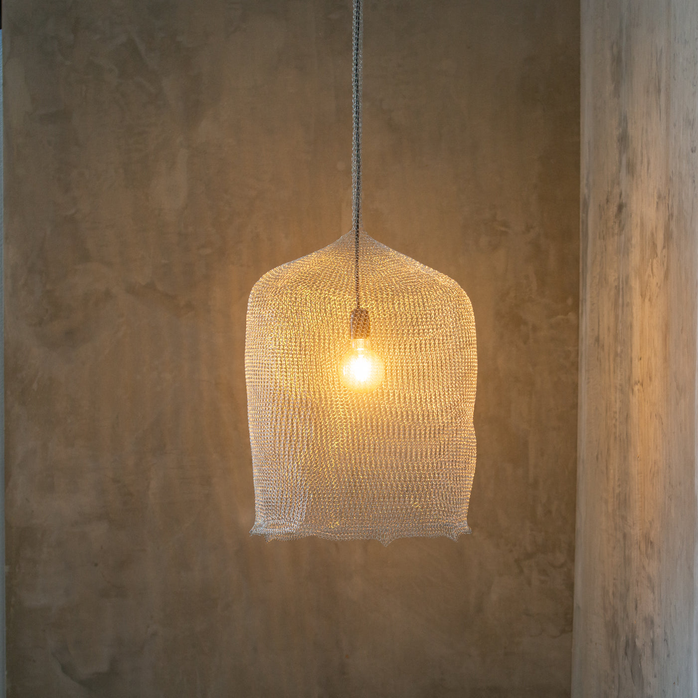 Hand Woven Wire Light Shade | Whimsy | Folklore Lighting NZ