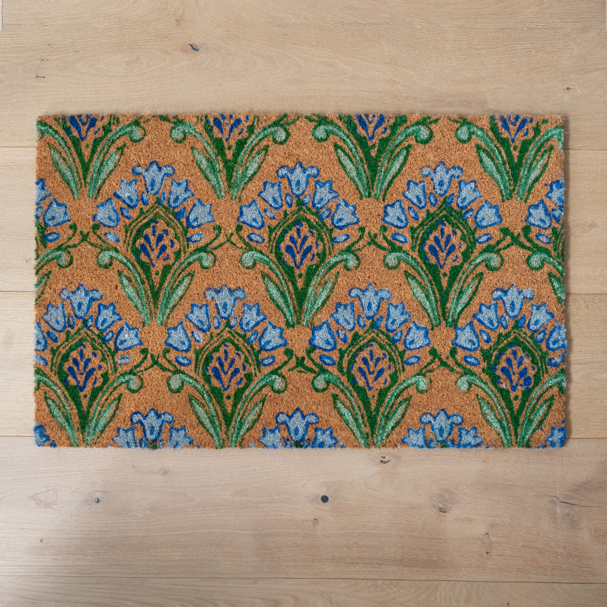 Coir Door Mat NZ | Bloom - Door Mat With Floral Pattern