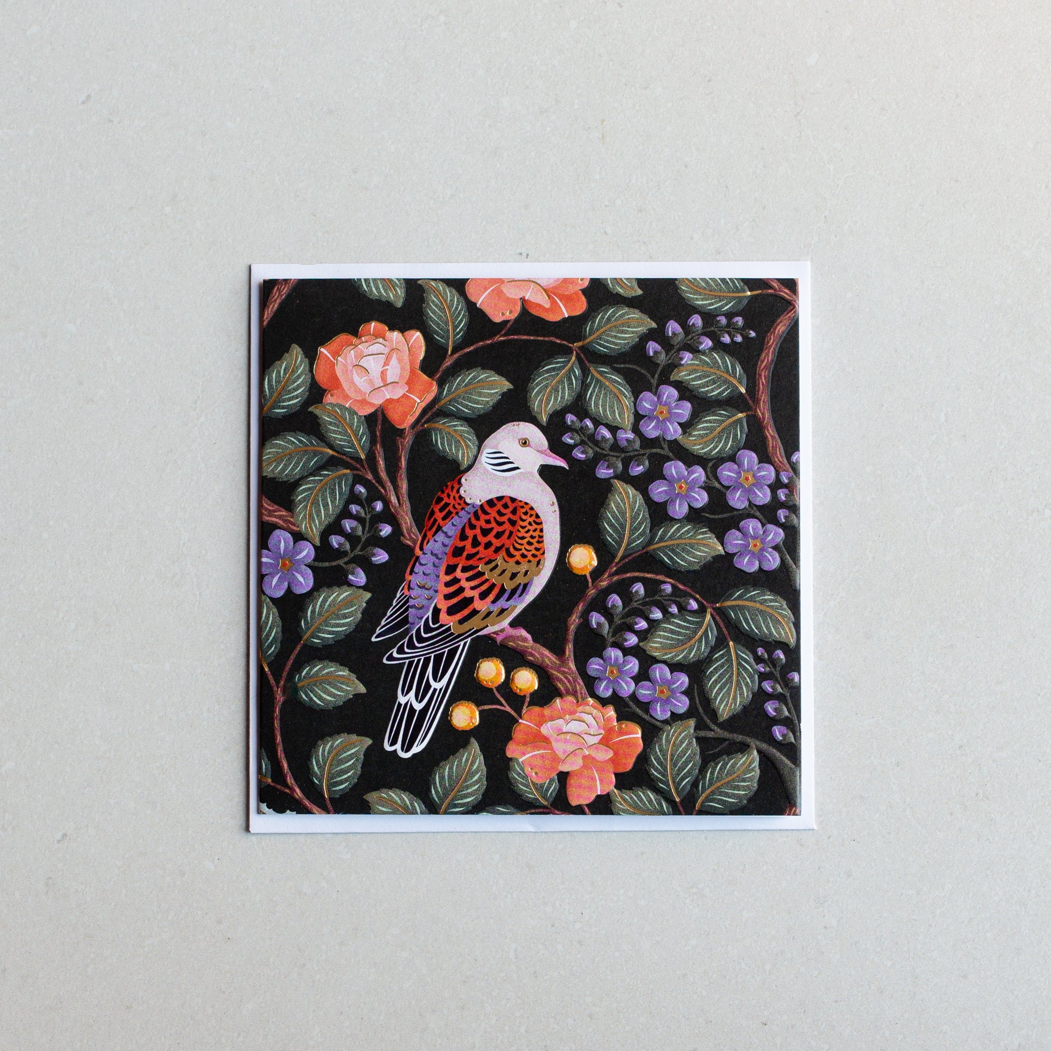 Greeting Card NZ |Turtle Doves | Folklore Note Cards