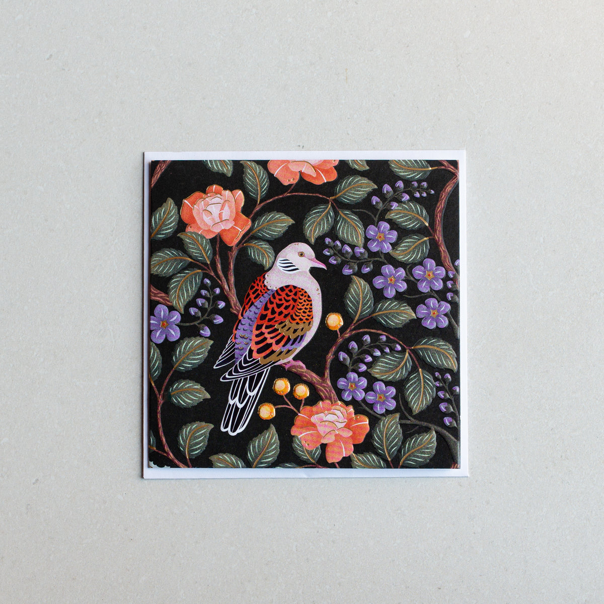 Greeting Card NZ |Turtle Doves | Folklore Note Cards